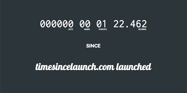 Time Since Launch
